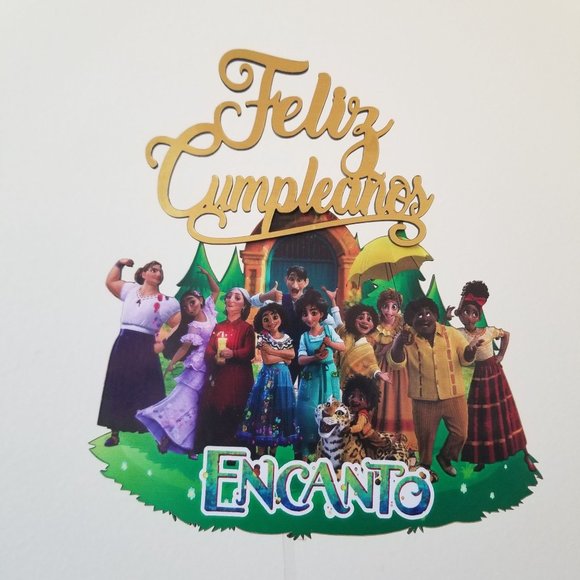 Accents | Encanto Cake Topper Birthday Cake Topper Birthday Decorations ...